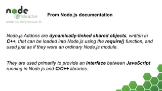 Node js with steroids | PPT