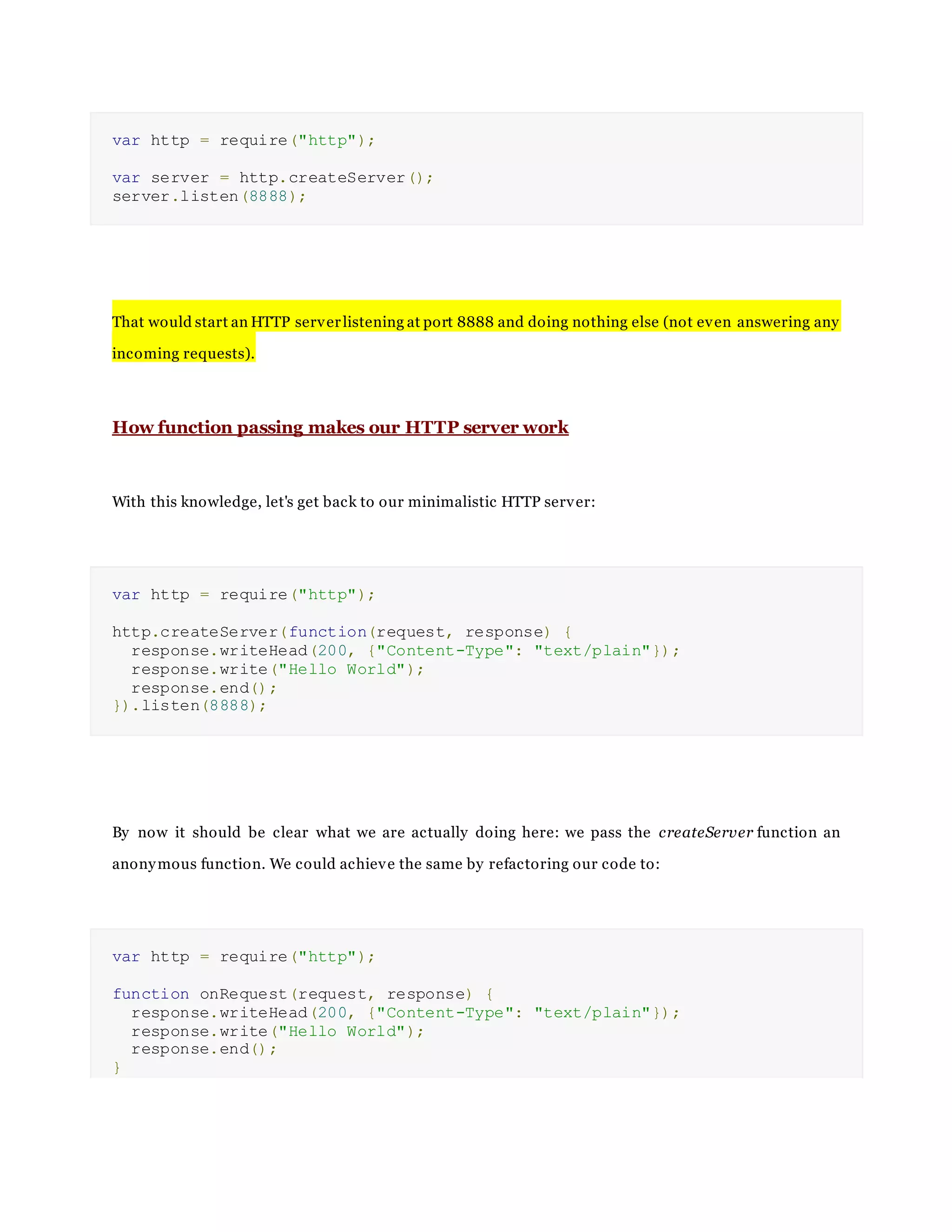 Node js getting started | DOCX Node js getting started | DOCX