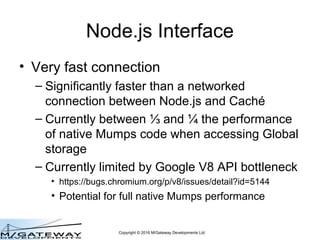 EWD 3 Training Course Part 1: How Node.js Integrates With Global ...