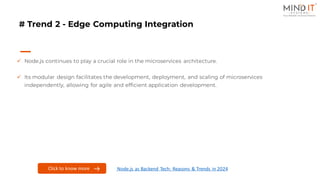 Node JS as Backend Technology - Reasons & Trends in 2024 | PDF