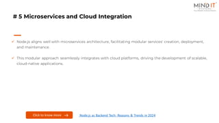 Node JS as Backend Technology - Reasons & Trends in 2024 | PDF
