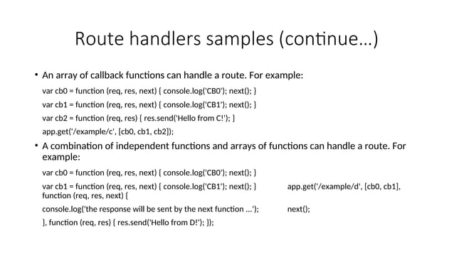 nodejs_at_a_glance, understanding java script | PPT