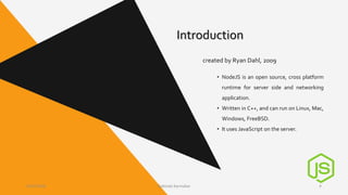 Introduction to NodeJS | PPT