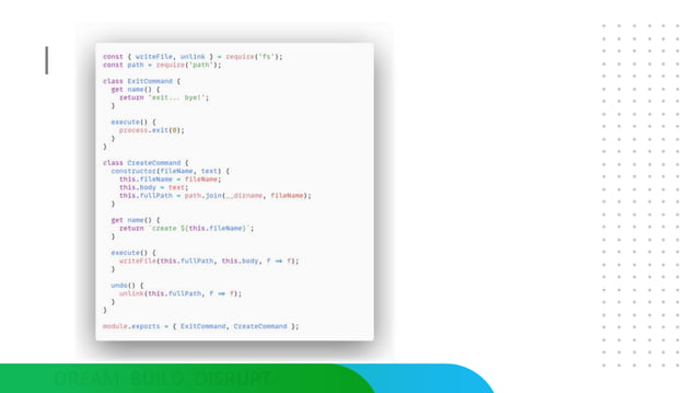 Nodejs Chapter 3 - Design Pattern | PPT