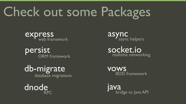 Node.js Explained | PPT
