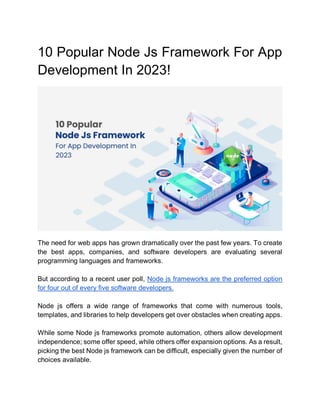 Nodejs framework for app development.pdf