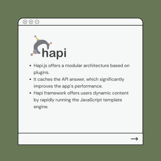 NodeJs Frameworks.pdf | Web Development | Internet
