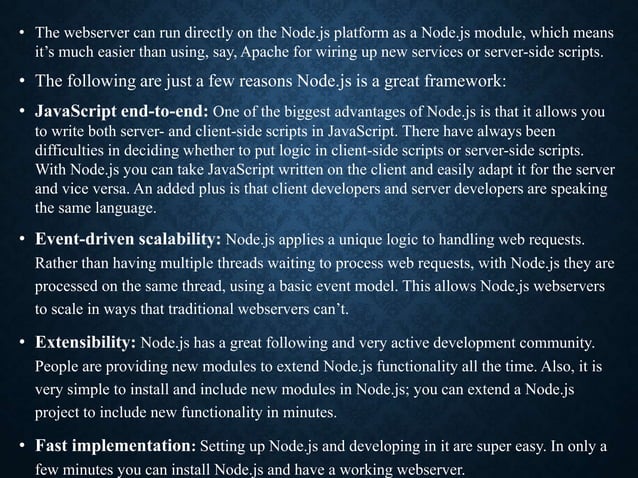 Node js installation steps.pptx slide share ppts | PPT