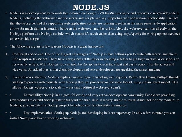 Node js installation steps.pptx slide share ppts | PPT