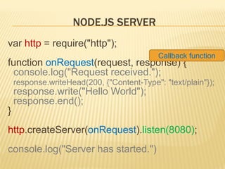 Introduction to Node.js Platform | PDF