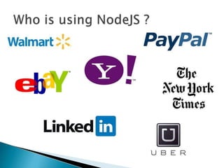 What is Node JS ? | PPTX
