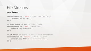 Node.js introduction | PPT