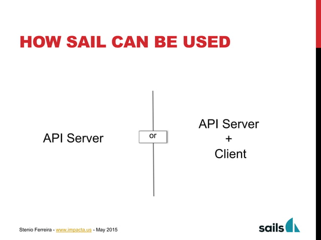 Like Ruby on Rails for Node - the Sails js framework | PPT