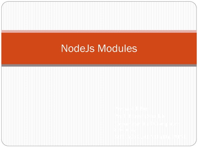 NodeJs Modules1.pdf