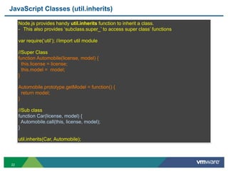 Becoming a Node.js Ninja on Cloud Foundry - Open Tour London | PPT