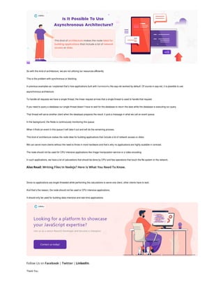 Node Js Non-blocking or asynchronous Blocking or synchronous.pdf | Web ...