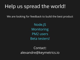 Keymetrics & PM2 - NodeJS NYC @ Microsoft | PDF