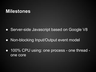 NodeJS overview | PPT