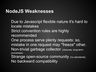 NodeJS overview | PPT