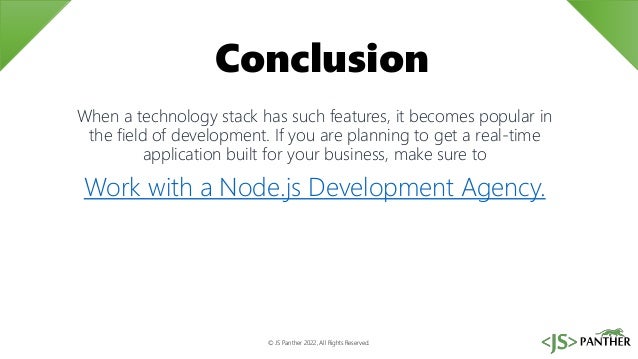 What makes Node js best for real-time chat apps ? | PPT