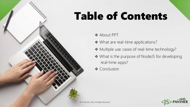 What makes Node js best for real-time chat apps ? | PPT