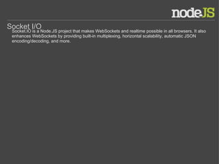 Node js presentation | PPT