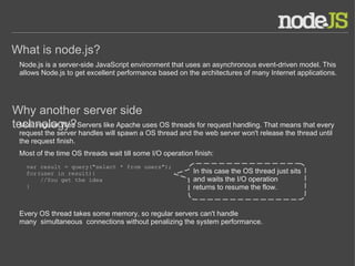 Node js presentation | PPT