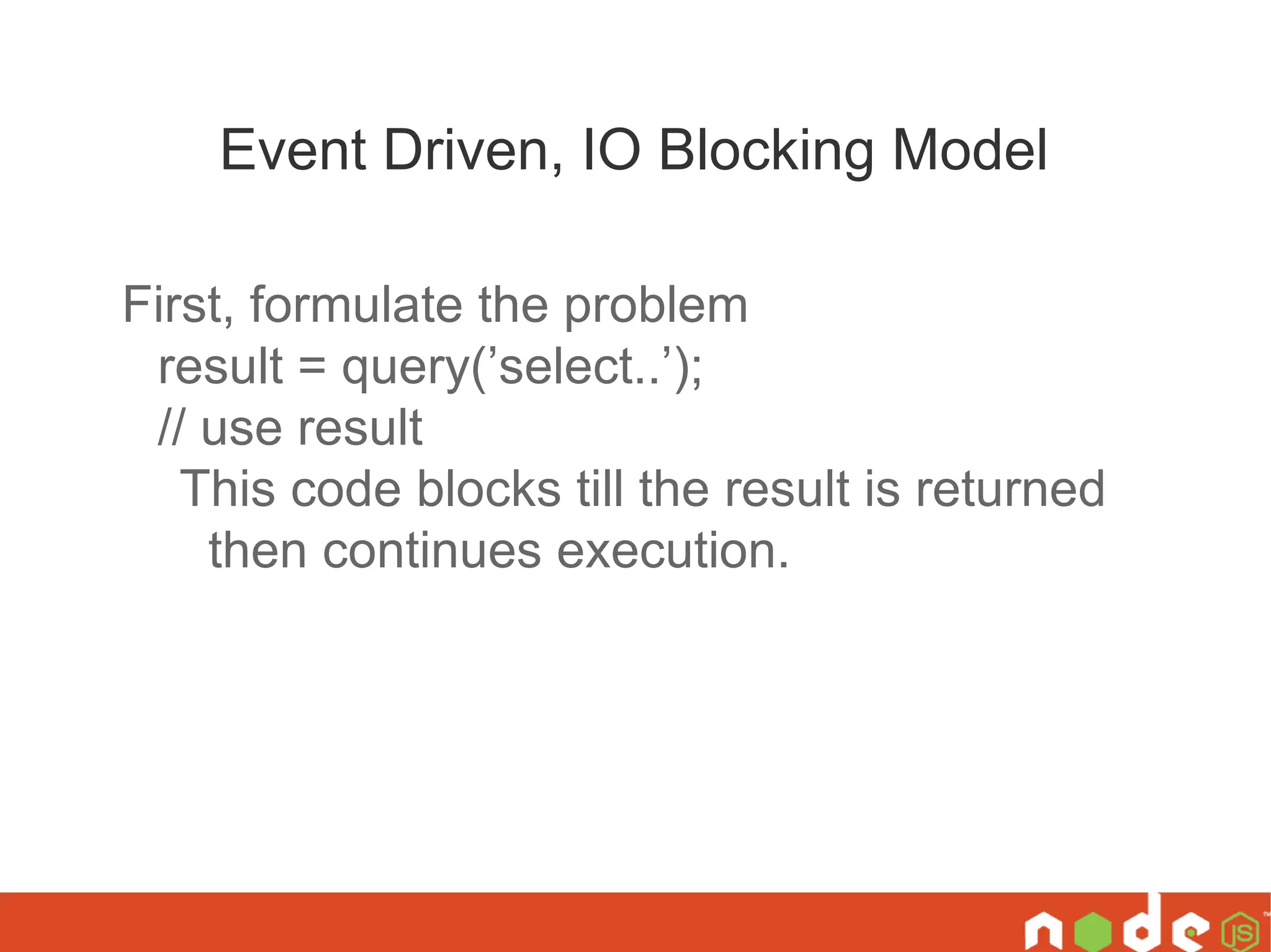 Node js presentation | PPT