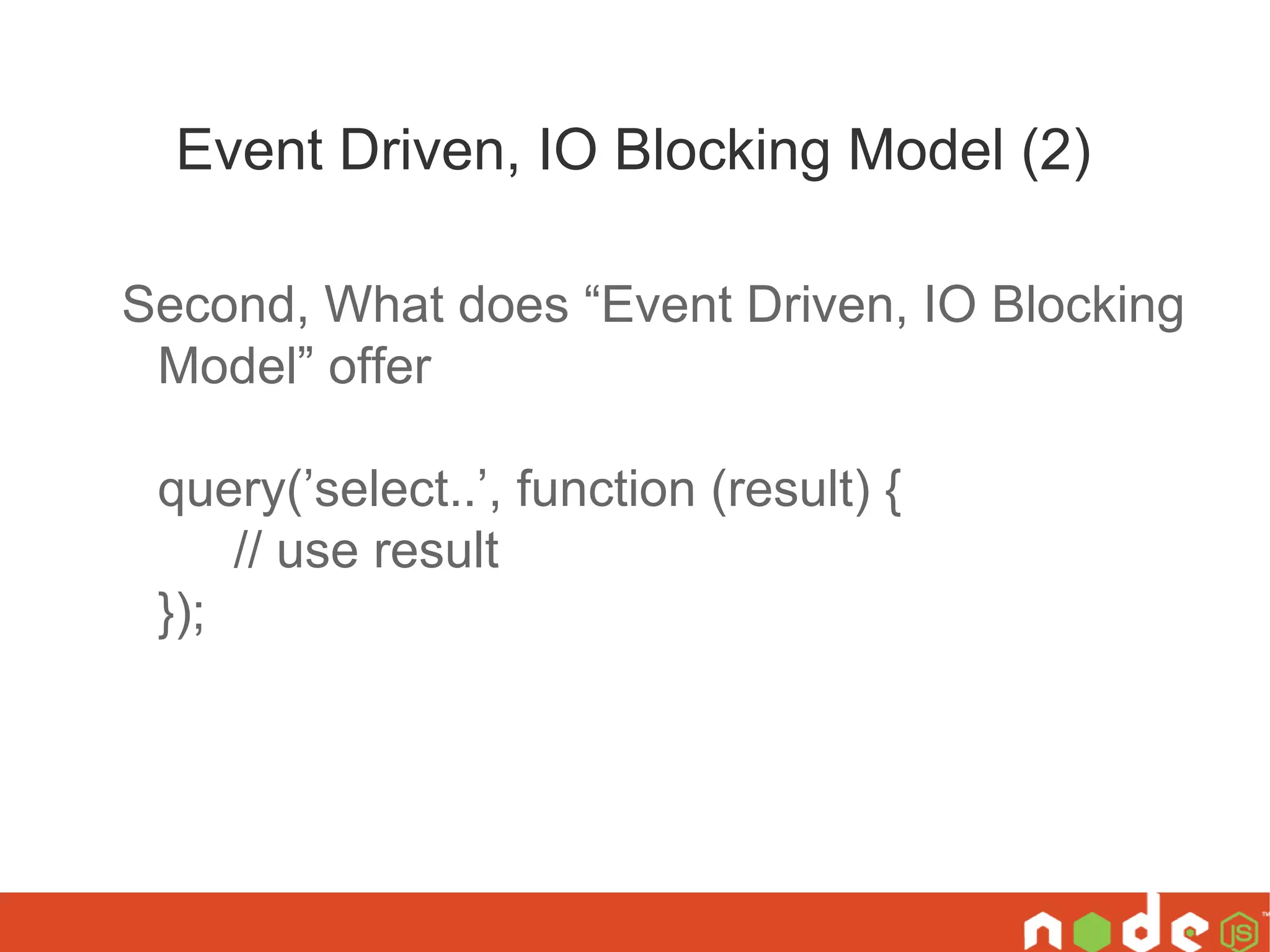 Node js presentation | PPT