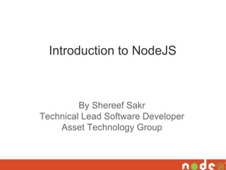 Node js presentation | PPT