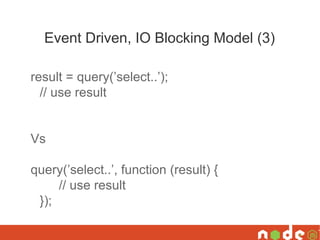 Node js presentation | PPT
