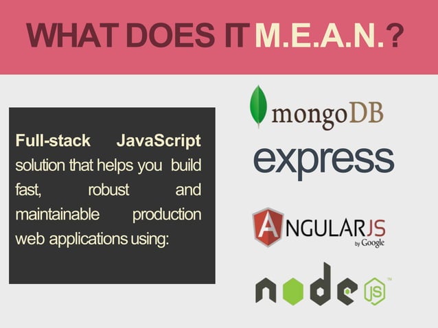 NodeJS guide for beginners | PPT