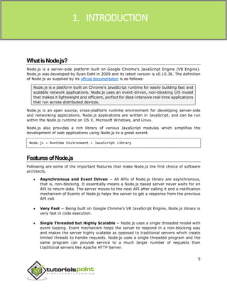 Nodejs tutorial | PDF | Free Download