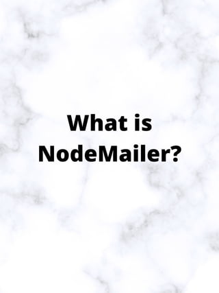 Node mailer example how to send email using nodemailer with gmail ...