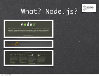 Node map keynote -FOSS4G Osaka | PDF