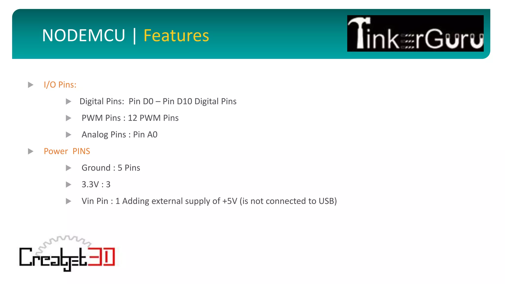 ESP8266 Wifi Nodemcu | PPTX
