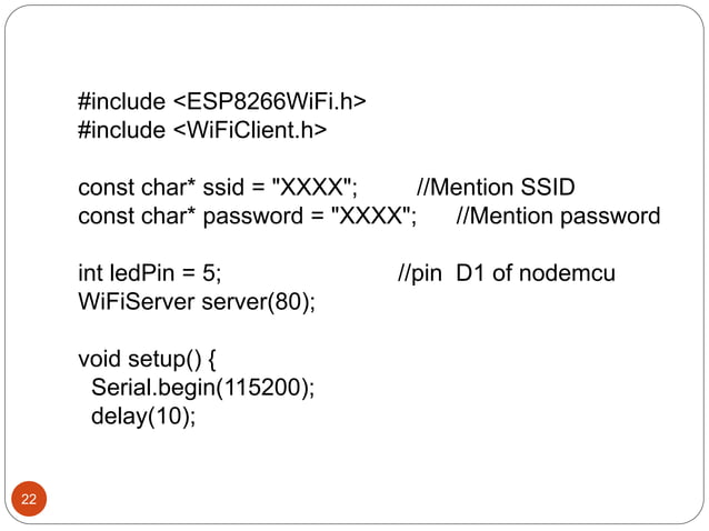 Introduction to Node MCU | PPTX