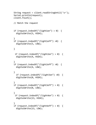 NodeMCU 0.9 Manual using Arduino IDE | PDF