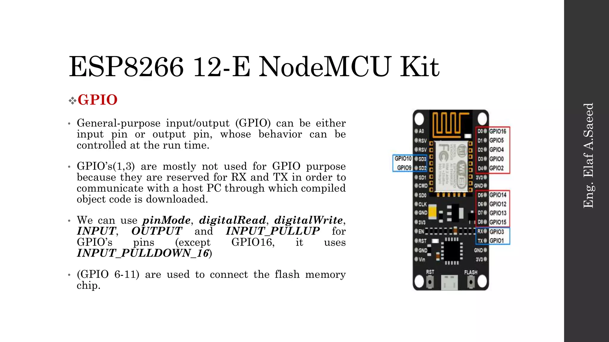 lesson2 - Nodemcu course - NodeMCU dev Board | PPT