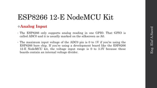 lesson2 - Nodemcu course - NodeMCU dev Board | PPT