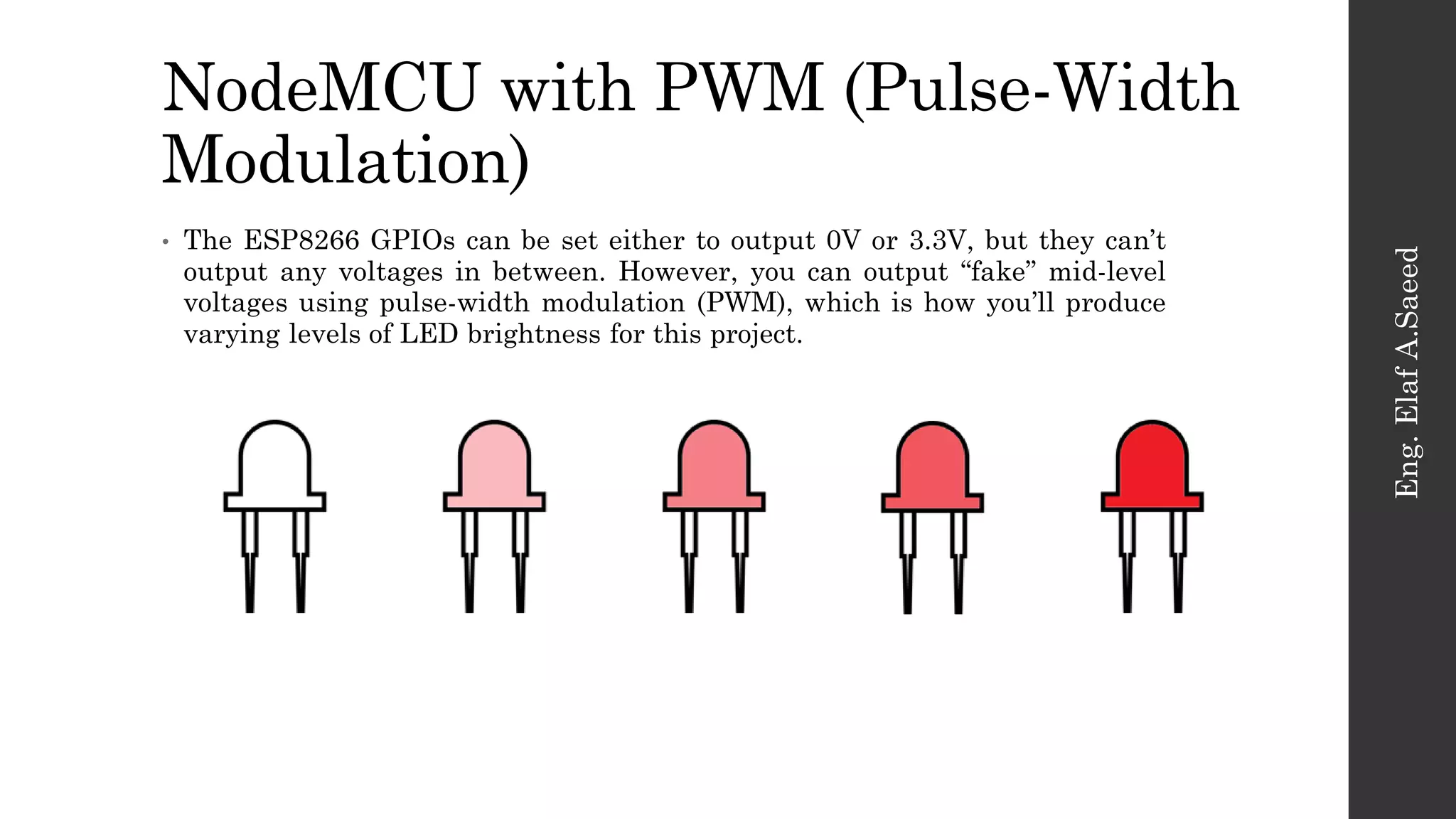 Lesson 6 Nodemcu With Pwm Pin Ppt