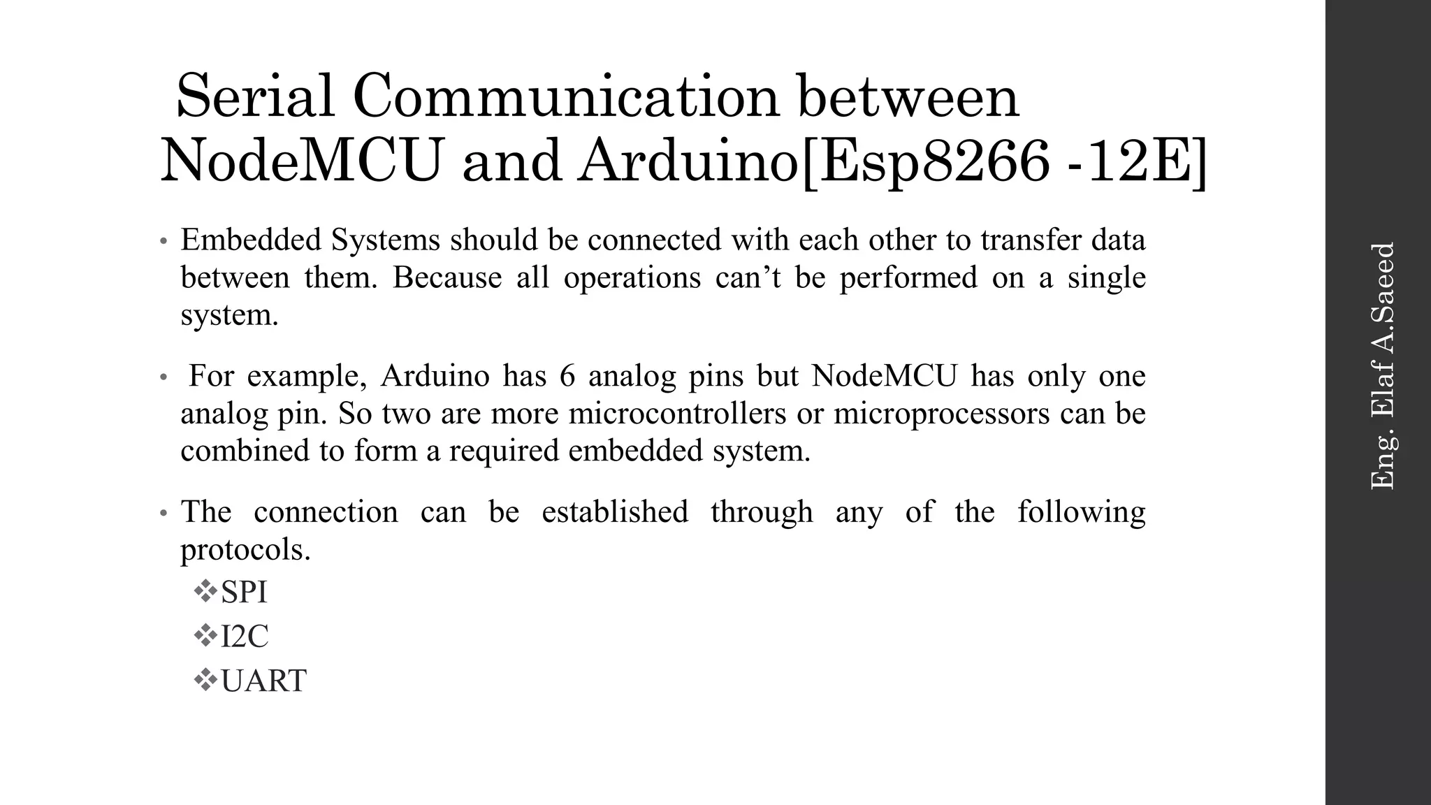 Lesson 9 Nodemcu With Arduino Uno Uart Ppt