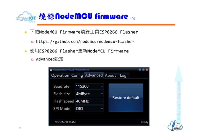nodeMCU IOT教學03 - NodeMCU導論 | PPT