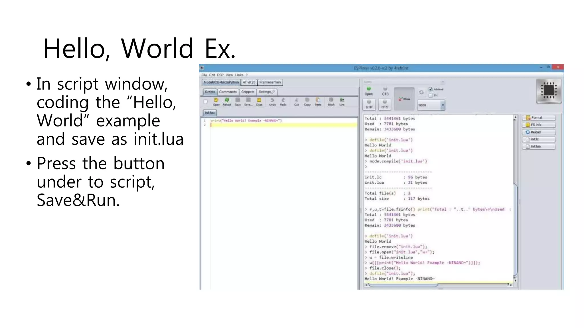 Nodemcu Setup Lua Pptx