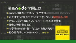 Node school#1 | PPTX