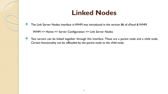 Nodes Roadmap Linked via cPanel | PPT | Free Download