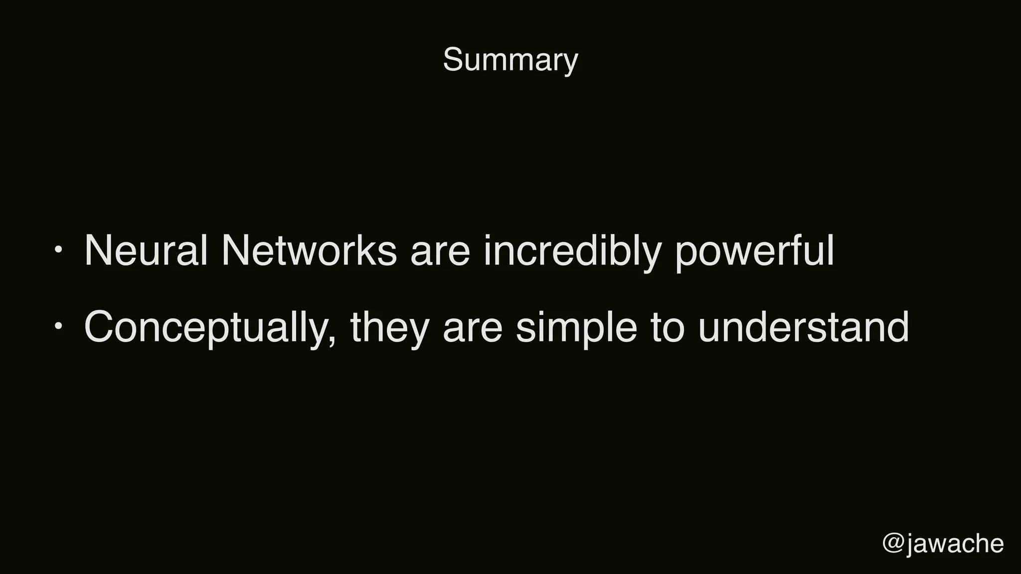 "The Future of Machine Learning & JavaScript"Asim Hussain | PPT