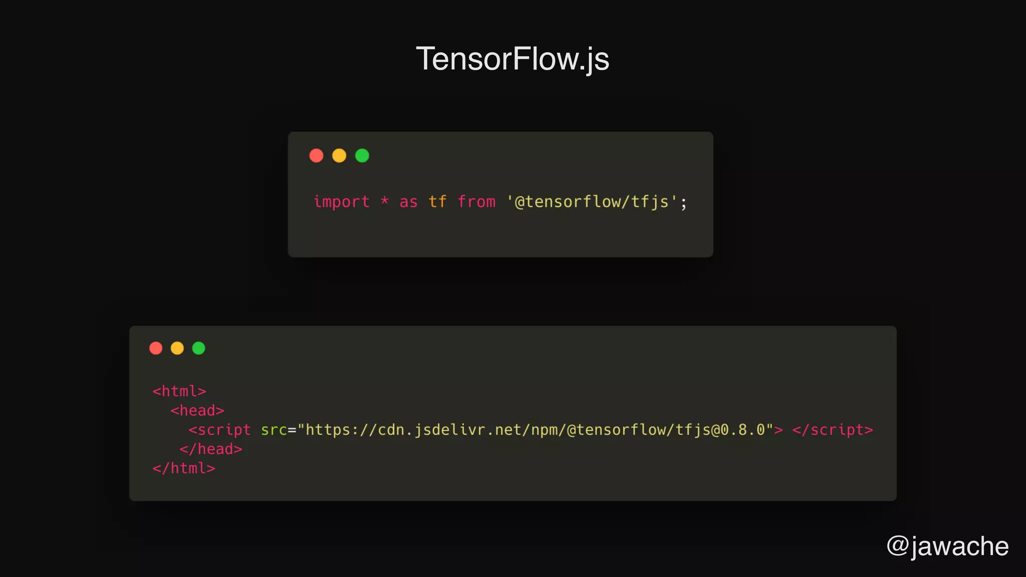 "The Future of Machine Learning & JavaScript"Asim Hussain | PPT