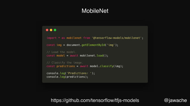 The Future Of Machine Learning And Javascriptasim Hussain Ppt