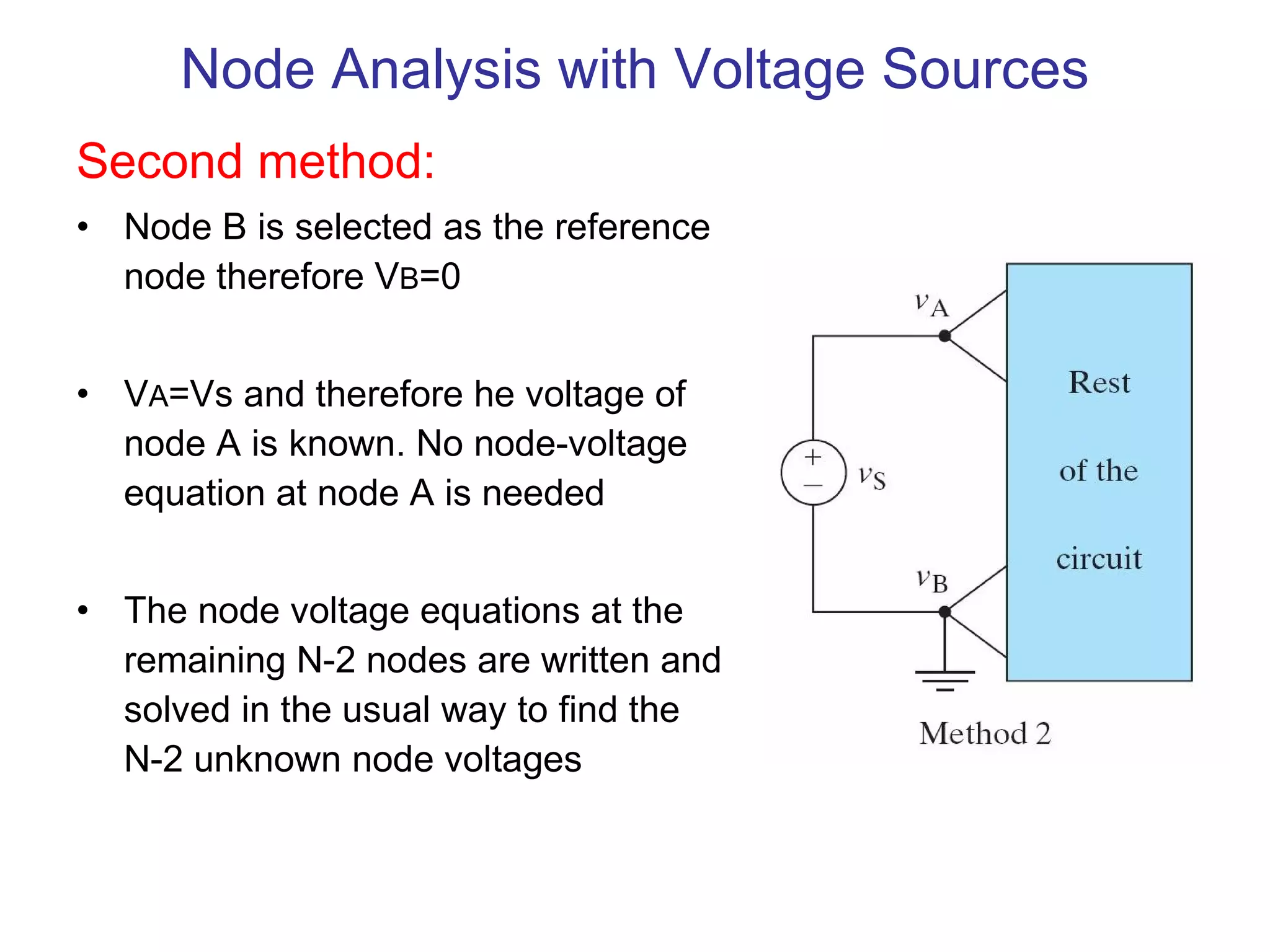 Node Voltage Method | PPT